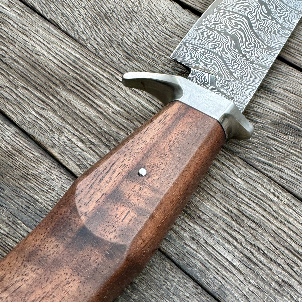 Damascus Fighter – Join or Die Knives